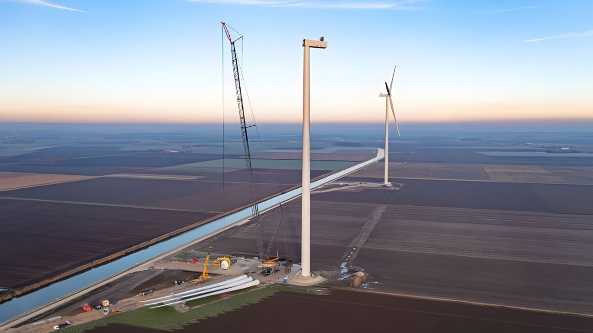 Largest wind farm for onshore wind energy officially in operation ...